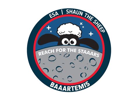 Esa Shaun The Sheep Mission Patch
