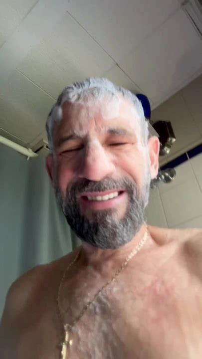 Morning Shower Saying Hello To Colt And Pulling The Foreskin Back