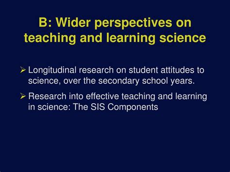 Ppt Effective Science Teaching And Learning Implications For Teaching Physics Powerpoint