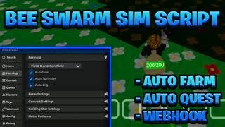 Bee Swarm Simulator New Script 2025 Autofarm Auto Sprout And More