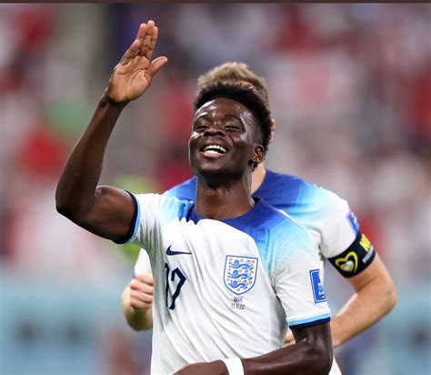 Saka Equals Beckenbauers World Cup Record In 6 2 Win Vs Iran