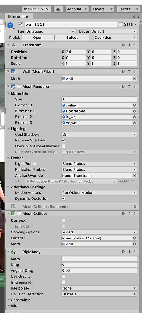 Walking Through Walls With Collider And Rigid Body Unity Engine Unity Discussions