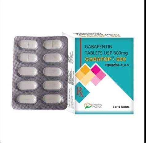 Gabatop Gabapentin 600mg Tablet At ₹ 374box Gabapin In Nagpur Id