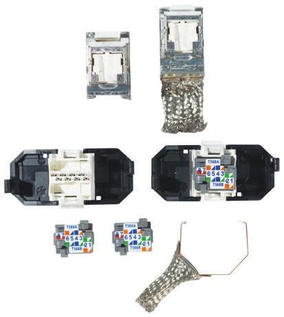 VOL OCK6 U8 3M Female Cat6 RJ45 Connector RS