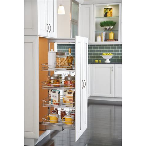 Rev A Shelf Adjustable Pantry System For Tall Pantry Cabinets Reviews Wayfair