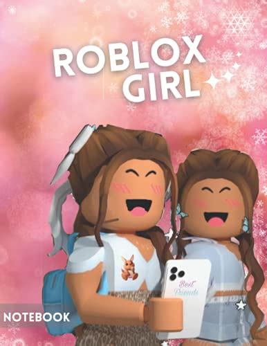 Roblox Girl Notebook Journal Diary Notebook For Roblox Fans Roblox