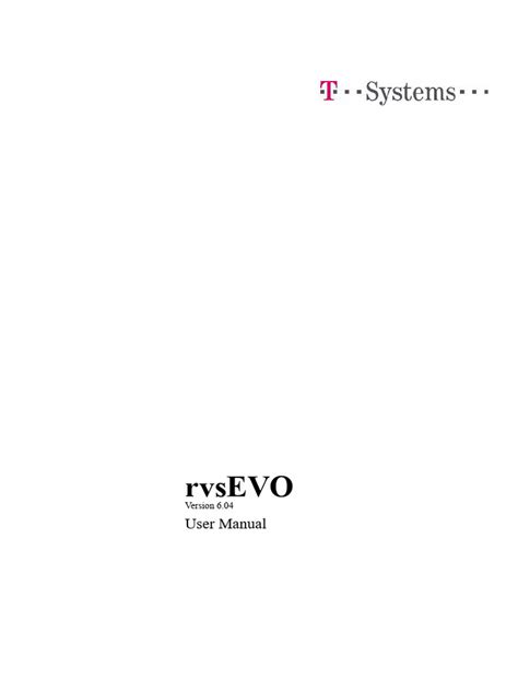 Usermanual Rvsevo Pdf Transport Layer Security Databases