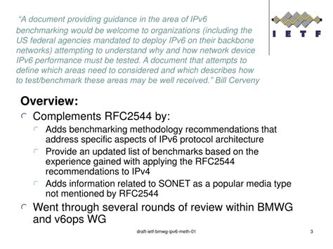 Ppt Ipv6 Benchmarking Methodology Powerpoint Presentation Free