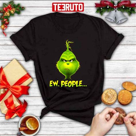 Savage Grinch Ew People Christmas Unisex Sweatshirt Teeruto