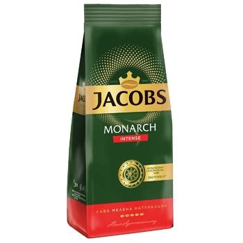 Jacobs Monarch Intense Ground Coffee 450g - order the best from MegaMarket