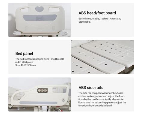 Luxury Hospital Bed Electric Bed Controller With Motor Buy Electric