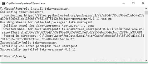 Python 设置随机 User Agent （利用 Fakeuseragent包）python 随机ua Csdn博客