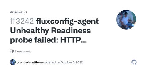 Fluxconfig Agent Unhealthy Readiness Probe Failed Probe Failed