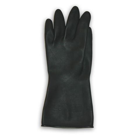 Trimaco Black Flock Lined Neoprene Gloves XL 01909 The Home Depot