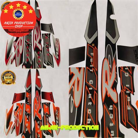 Jual Striping Sticker Yamaha Fizr Fiz R F Zr List Body Standar Shopee Indonesia