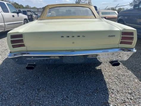 1968 Amc Rebel Sst Convertible 290 V8 Automatic Ptop Ps Pb Runs Good