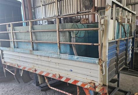 九尺半白鐵車斗三菱得利卡現代小霸王卡旺福特貨車載卡多白鐵車斗不銹鋼貨車車斗纖維水產桶漁產運輸漁獲運輸桶玻璃纖維水產運輸桶 露天市集 全