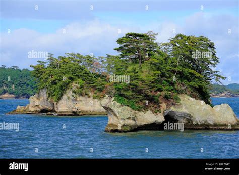 Matsushima One Of The Three Most Scenic Spots In Japan Stock Photo Alamy