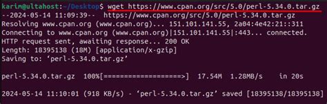 How To Install Perl On Ubuntu Ultahost Knowledge Base