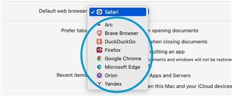 How To Set Macos As Your Your Default Browser