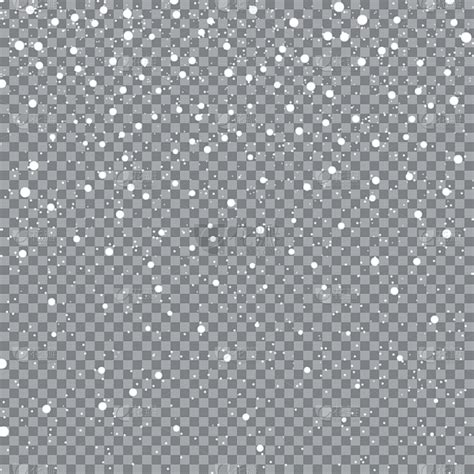 雪花背景透明飘然霜天气雪模板小的落下