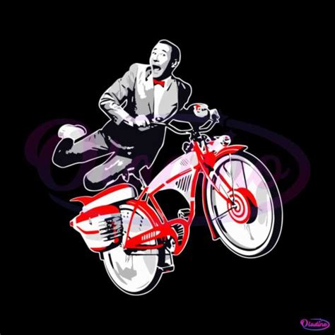 Vintage Pee Wee Hermans Big Adventure Svg Graphic File Oladino
