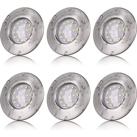 Spot LED Encastrable Extra Plat Plafonnier Encastré 5W Equivalente de