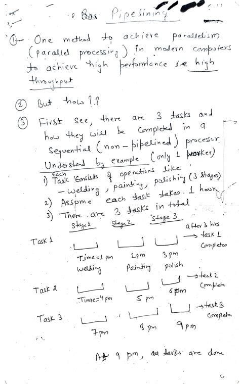 SOLUTION Co Unit 5 2 Pipelining Hazards Parallel Processing Studypool