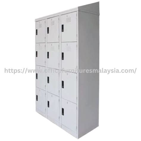 12 Compartment Steel Locker