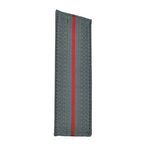 Military Rank Insignia Slant Single Stripe