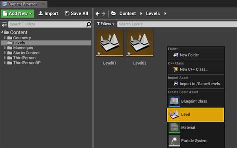 Cinematic Level Visibility Track In Unreal Engine Unreal Engine 56