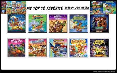 My Top 10 Favorite Scooby Doo Movies By Neonheroacademia03 On Deviantart