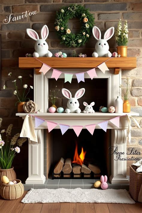 Brighten Up Your Home With These Easter Fireplace Decorating Ideas
