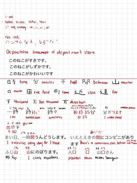 Japanese Notes Pdf