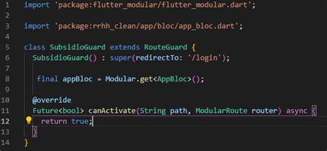 RouteGuard Not Bind BLOC Issue 561 Flutterando Modular GitHub