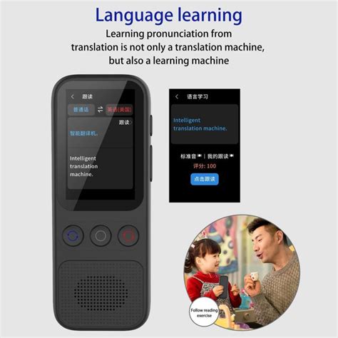 Portable Language Translator Device With 138 Languages Voice Translating 17 Offline Translation