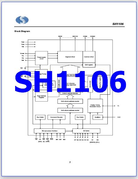 Pdf Sh1106 Components