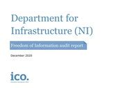 Department For Infrastructure Ni Audit Executive Summary Assurance Team Free Download