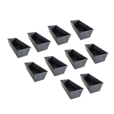 Pack X10 Molde Pan Molde Para Pan De Molde Rectangular 30cm Knasta Chile