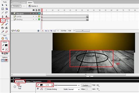 Tutorial Cara Membuat Animasi Api Lilin Sederhana Dengan Macromedia