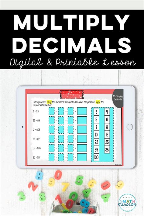 Printable Multiplying Decimals Worksheets Printable PDF Template