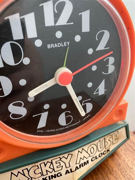 Mickey Mouse Talking Alarm Clock Hobbies And Toys Collectibles