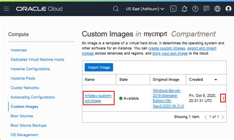Create A Custom Windows Image For Peoplesoft Cloud Manager In Oracle Cloud Infrastructure Optional