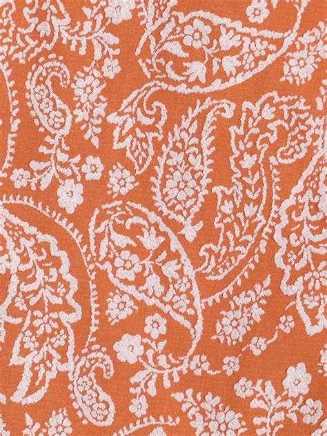 Orange Jacquard Reversible Tie Bikini Bottom And Reviews Orange