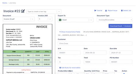How To Import Invoices Into Zoho Books Docuclipper