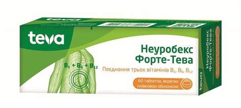 Neurobex Forte Teva Coated Tablets №60 Buy At