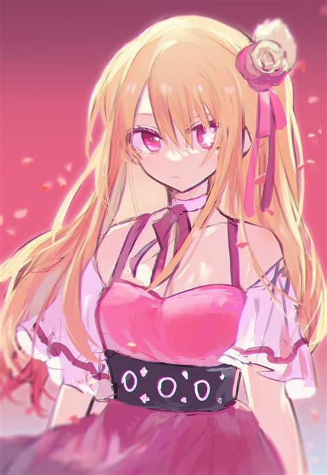 Hoshino Ruby Gambar Anime Gambar Sketsa Gambar Seni