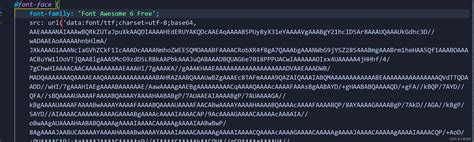 uniapp使用npm命令引入font awesome图标库最新版本并解决app和小程序不显示图标的问题 uniapp使用vue3 font
