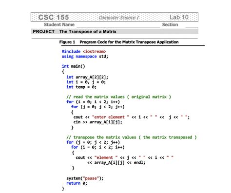 Solved Lab CSC Computer Science Babe Name Chegg Com