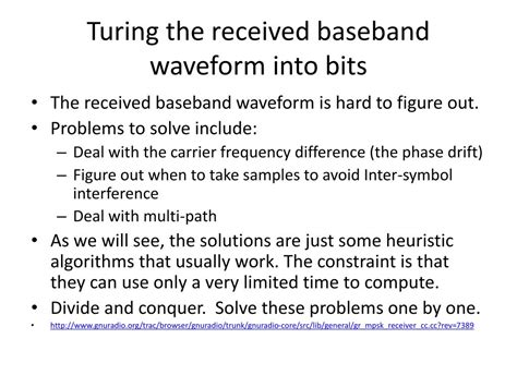 Ppt Carrier Phase Tracking Timing Synchronization Equalization